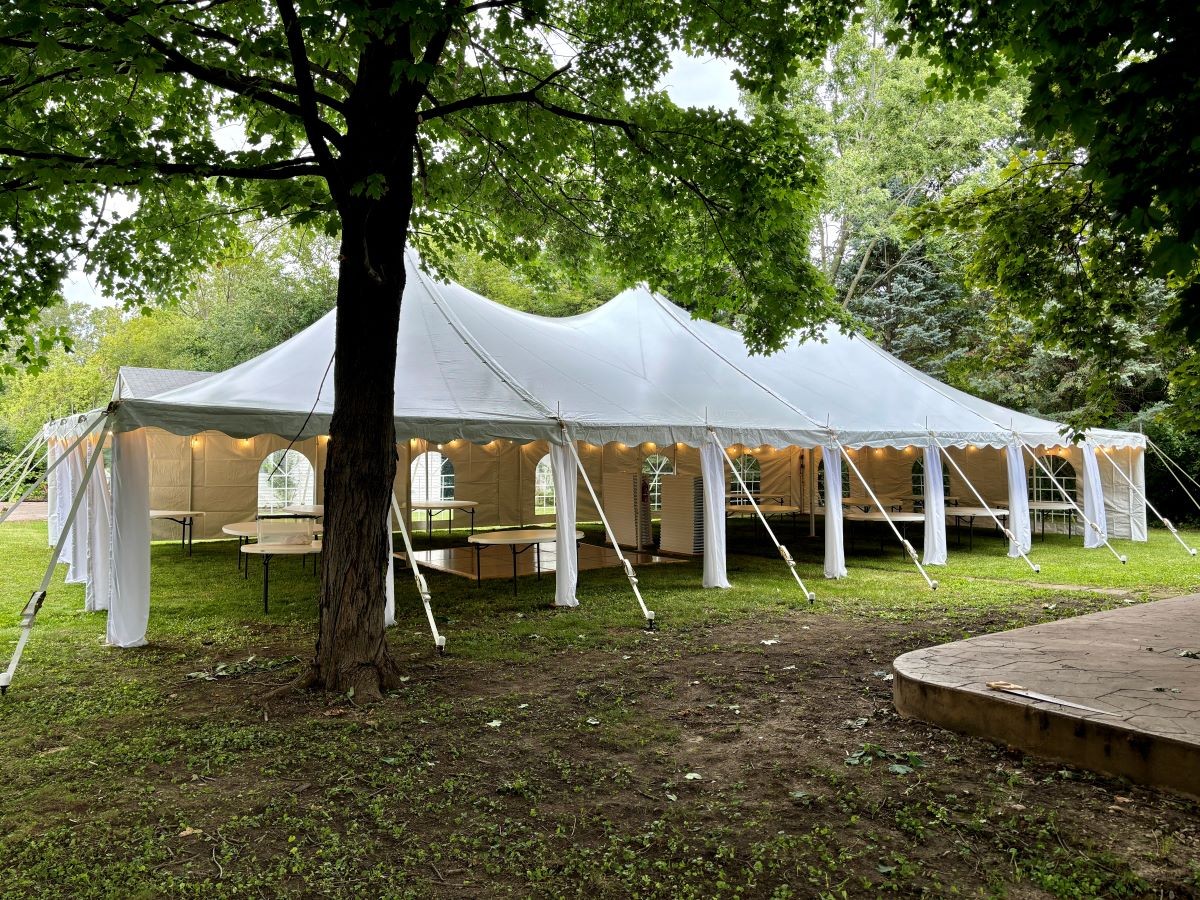 30×60 Century Pole Tent – Heartland Tents & Event Rentals