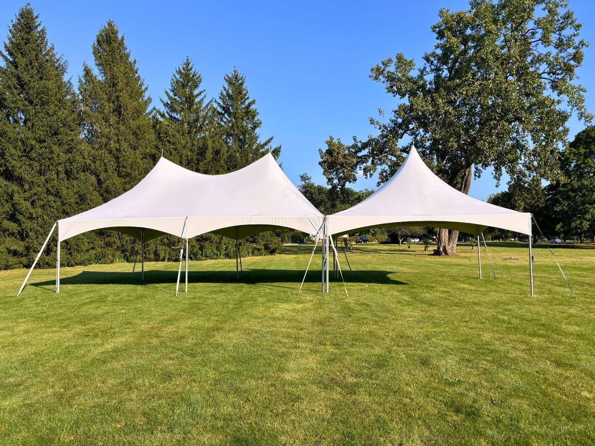 20×50 High Peak Tent (20×30, 20×20) – Heartland Tents & Event Rentals