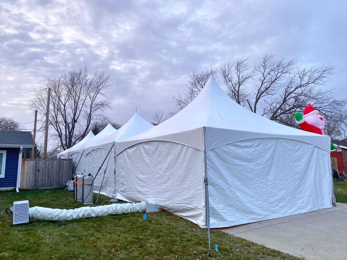 15×45 High Peak Tent – Heartland Tents & Event Rentals
