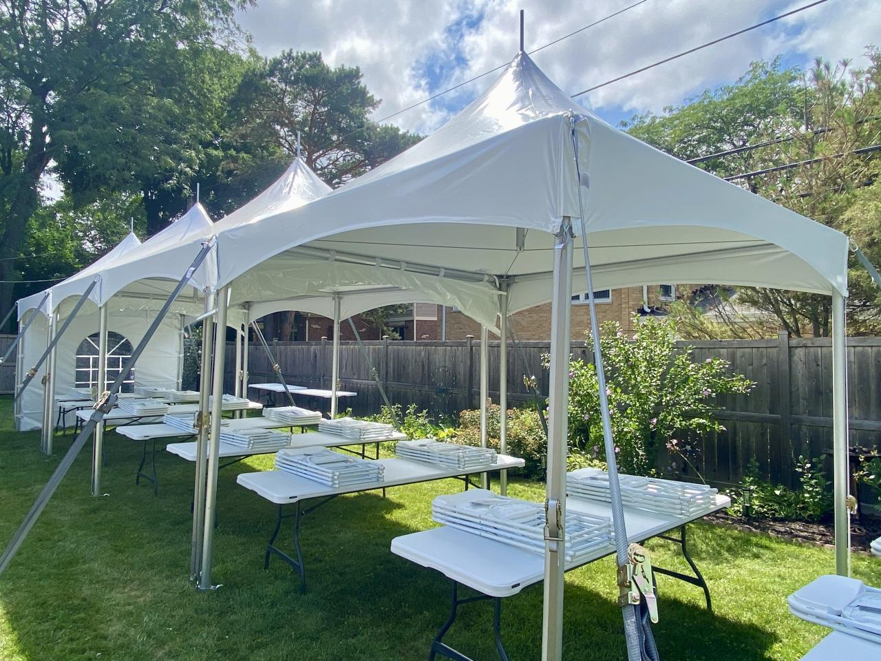 10×40 High Peak Tent – Heartland Tents & Event Rentals