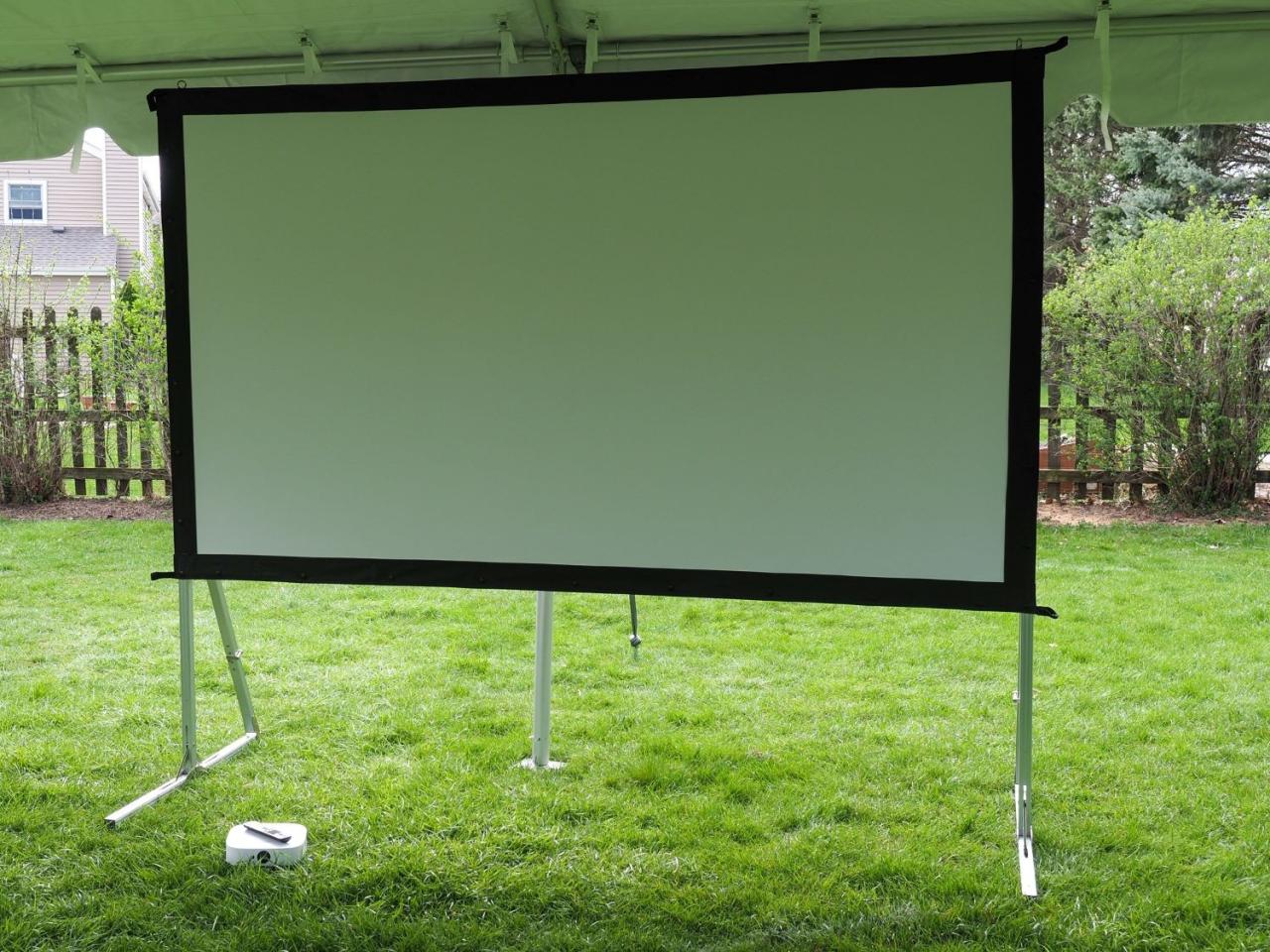 Cordless Digital Projector & Screen – Heartland Tents & Event Rentals