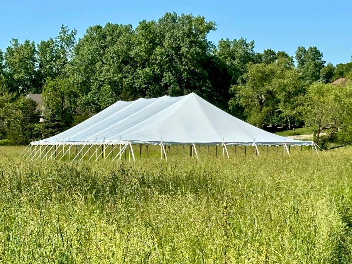 40×100 Pole Tent – Heartland Tents & Event Rentals