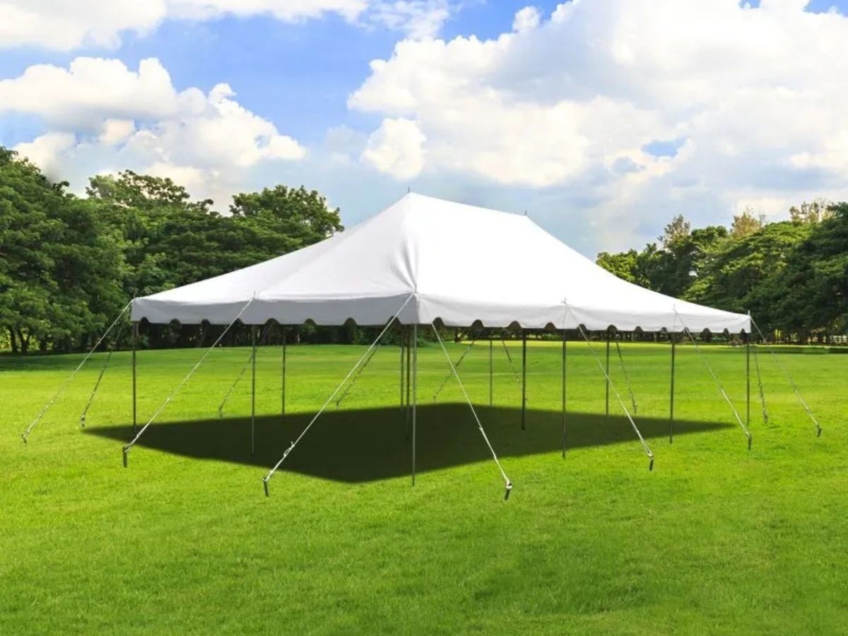 20×30 Canopy Tent (customer setup only) – Heartland Tents & Event Rentals